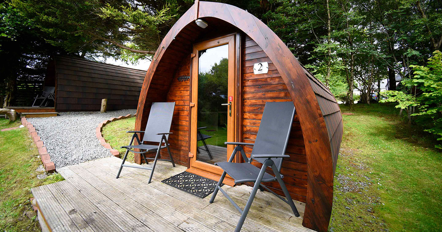 Dunvegan Camping Pods offer four self catering accommodation Pods in ...